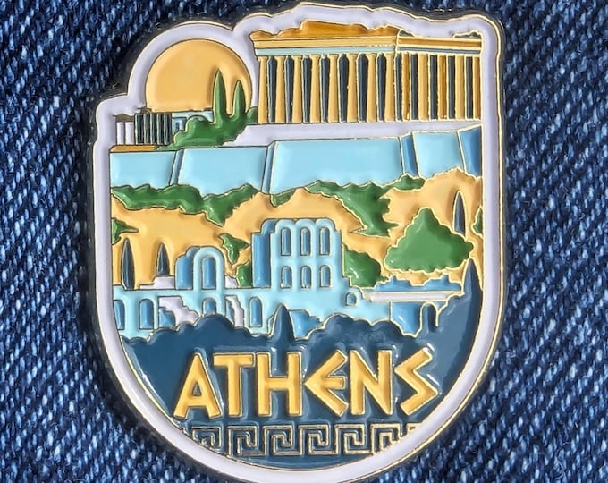 Greek Amphora Enamel Pin | Greek Pottery Inspired Hard Enamel Pin ...