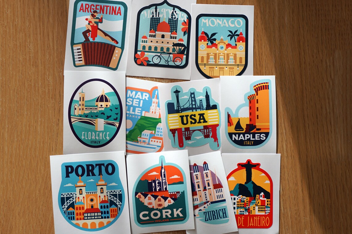 Cancun Mexico Vinyl Sticker Decal Luggage Laptop Notebook Journal Gift ...