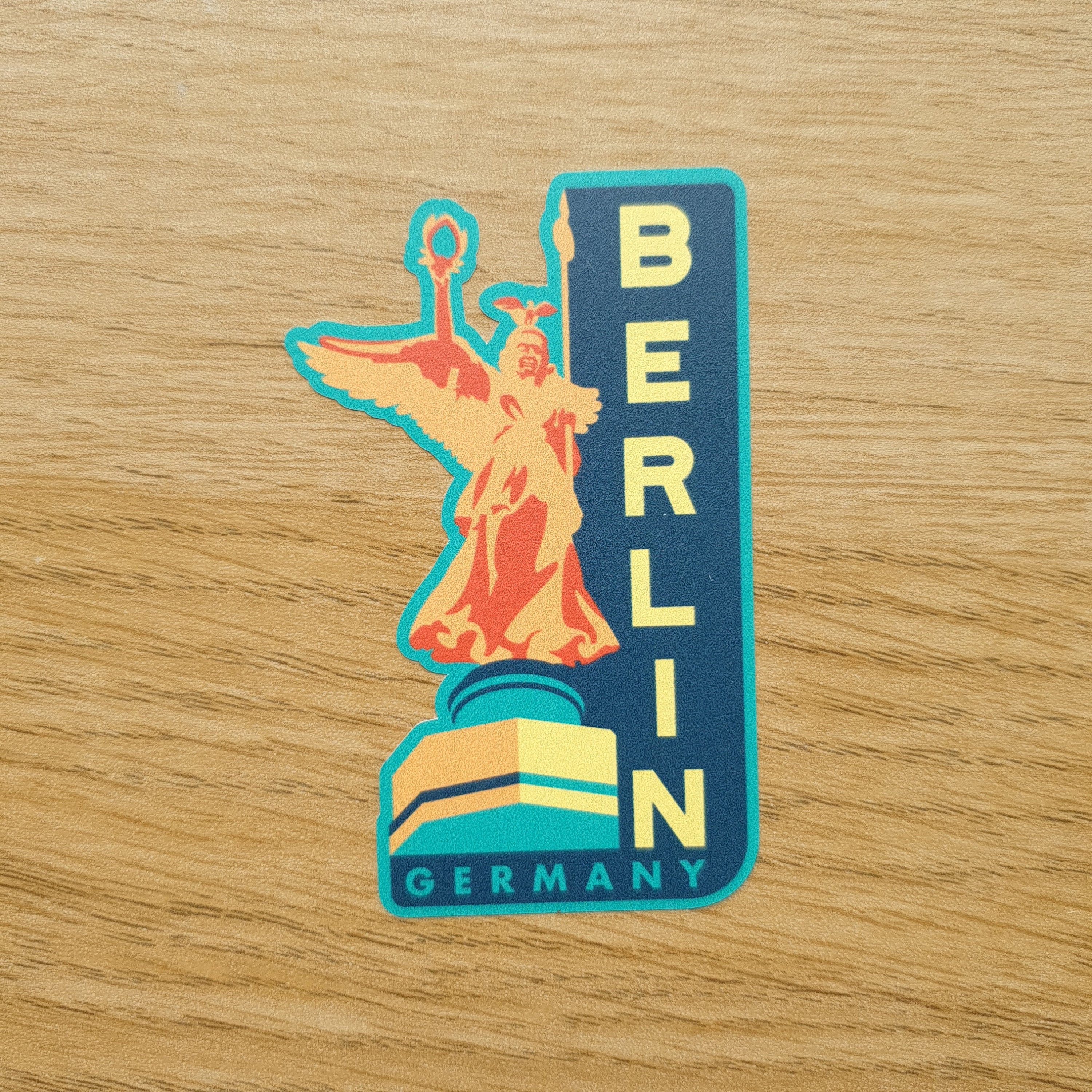 Berlin Germany Vinyl Sticker Decal Luggage Laptop Notebook Journal Gift ...