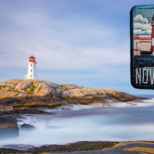 Nova Scotia Canada Travel Patch Embroidered Iron on Sew on Badge Souvenir Applique Motif Flag - Etsy
