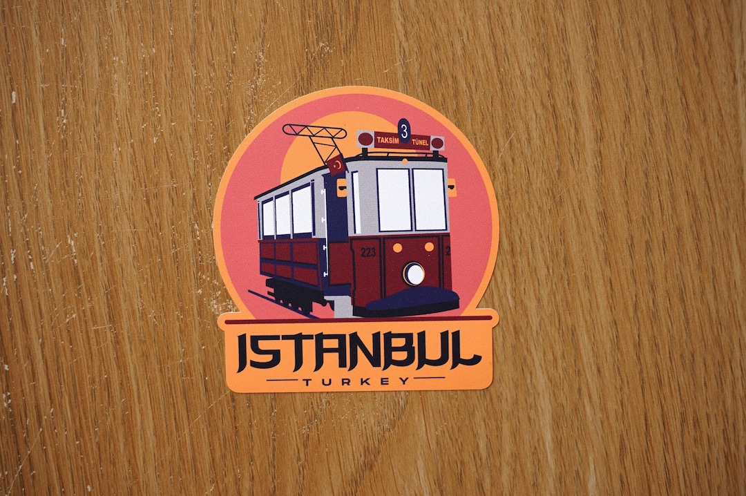 Istanbul Turkey Türkiye Vinyl Sticker Decal, Scrapbook, Waterbottle ...