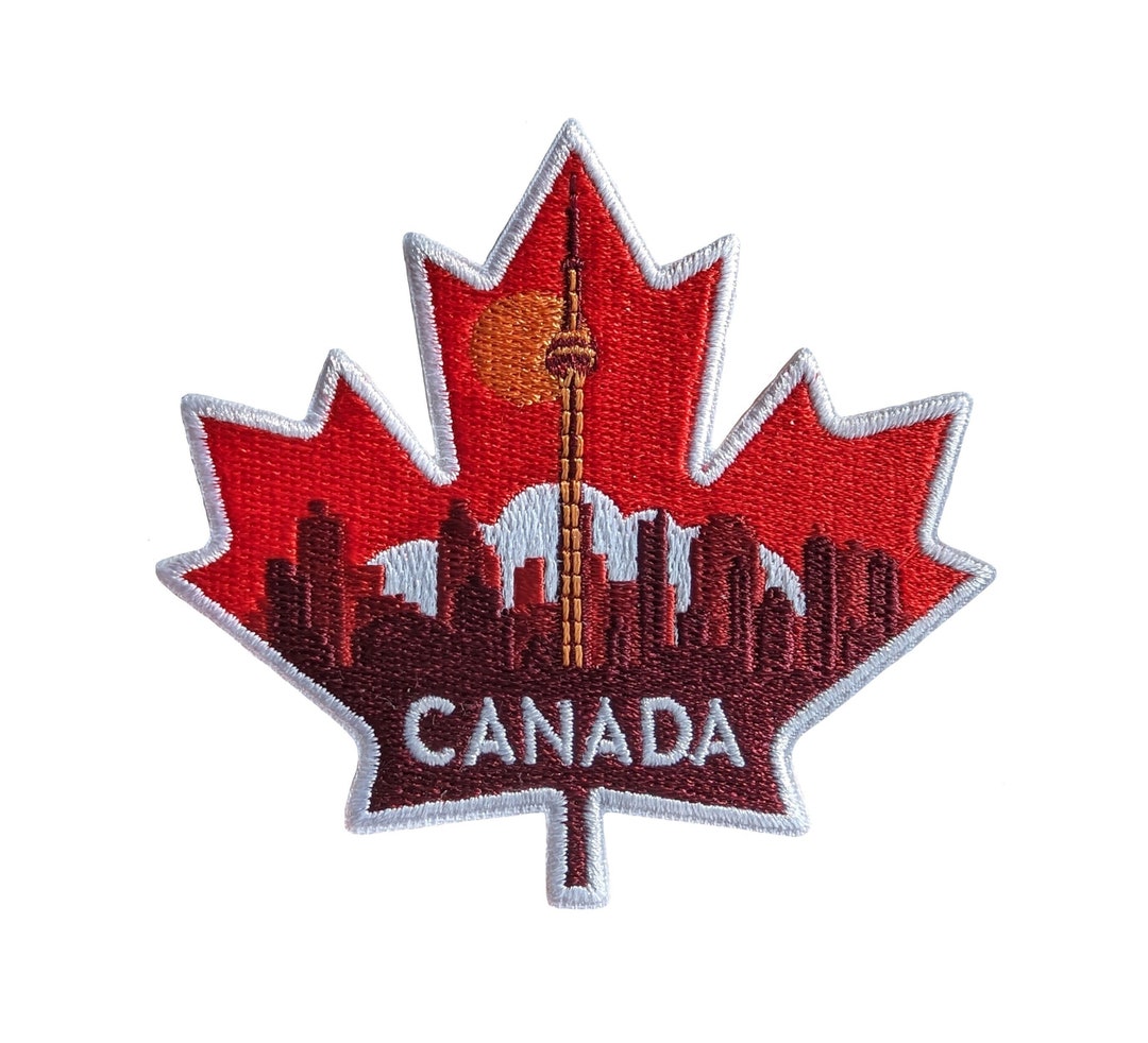 Canada 3" Travel Patch Embroidered Iron on Sew on Badge Souvenir ...