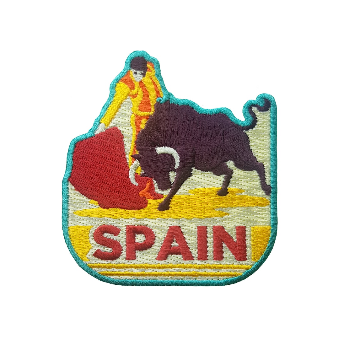 Spain 3" Travel Patch Embroidered Iron on Sew on Badge Souvenir City ...