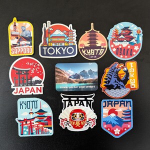 Mt Fuji Japan 3" Vinyl Sticker Decal for Luggage, Waterbottle Laptop ...