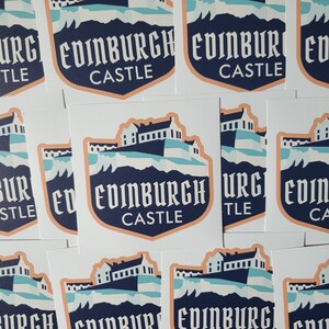 Edinburgh Scotland Vinyl Sticker Decal Luggage Laptop Notebook Journal ...