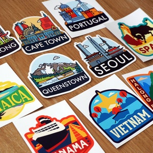 Halong Bay Vietnam Vinyl Sticker, Decal, Luggage, Laptop, Notebook ...