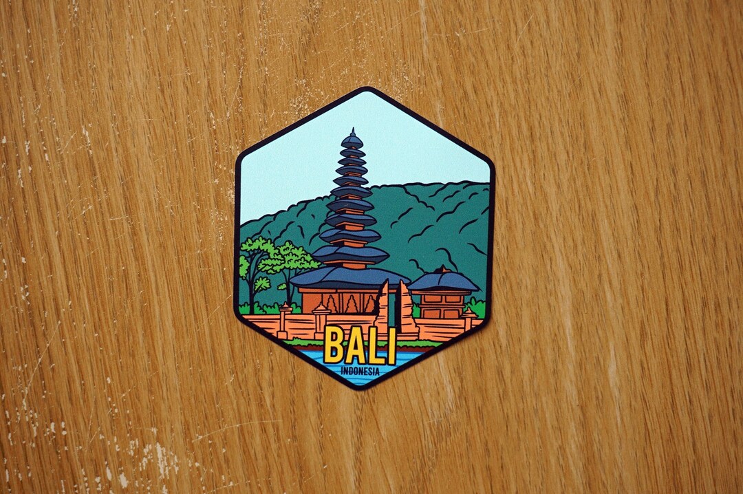 Bali Indonesia Vinyl Sticker Decal, Scrapbook, Waterbottle, Luggage ...