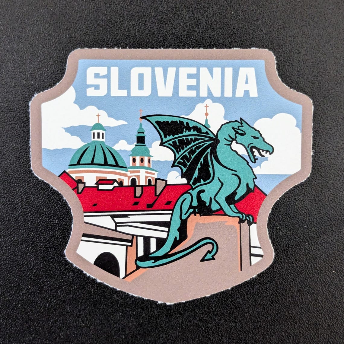 Slovenia 3" Vinyl Sticker Decal for Luggage, Waterbottle Laptop ...
