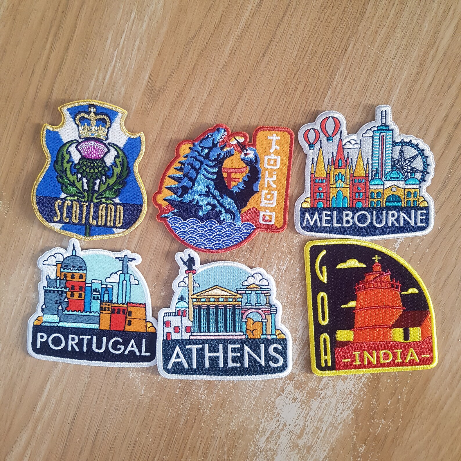 Portugal Travel Patch Embroidered Iron on Sew on Badge Souvenir ...