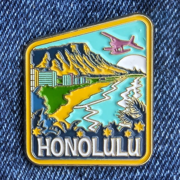Hawaii Pin - Etsy