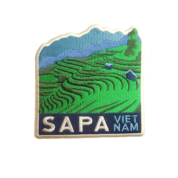 Sapa Vietnam Travel Patch Embroidered Iron on Sew on Badge - Etsy UK
