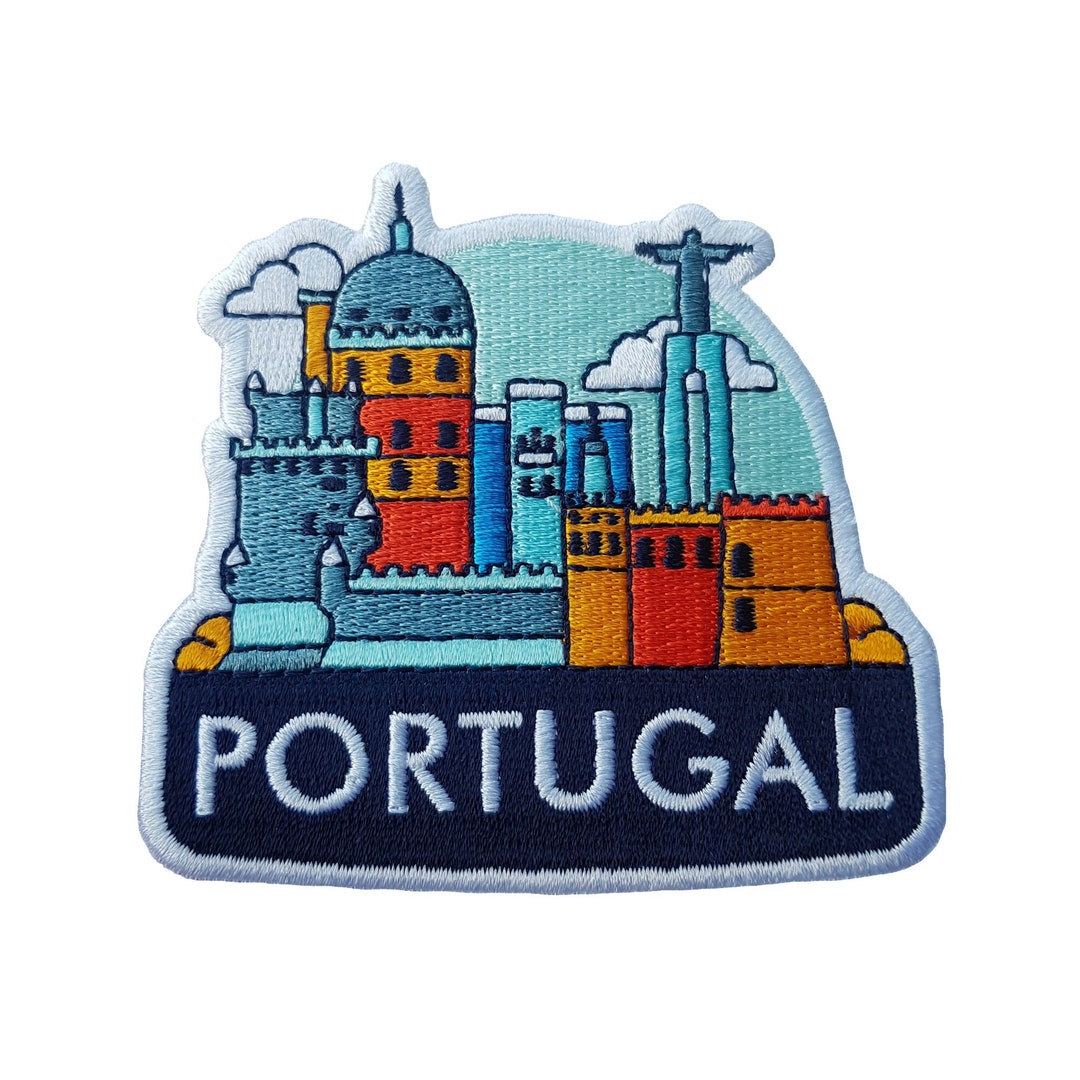 Portugal Travel Patch Embroidered Iron on Sew on Badge - Etsy