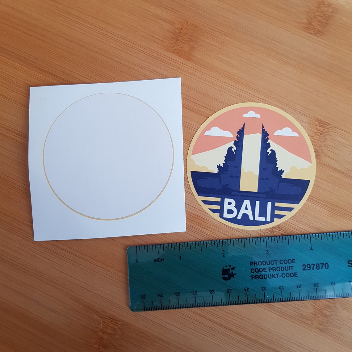 Bali Indonesia Vinyl Sticker Travel Diary Luggage Decal - Etsy