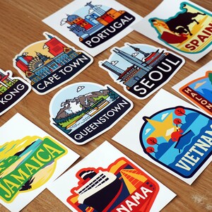 Hong Kong Vinyl Sticker, Decal, Luggage, Laptop, Notebook, Journal ...
