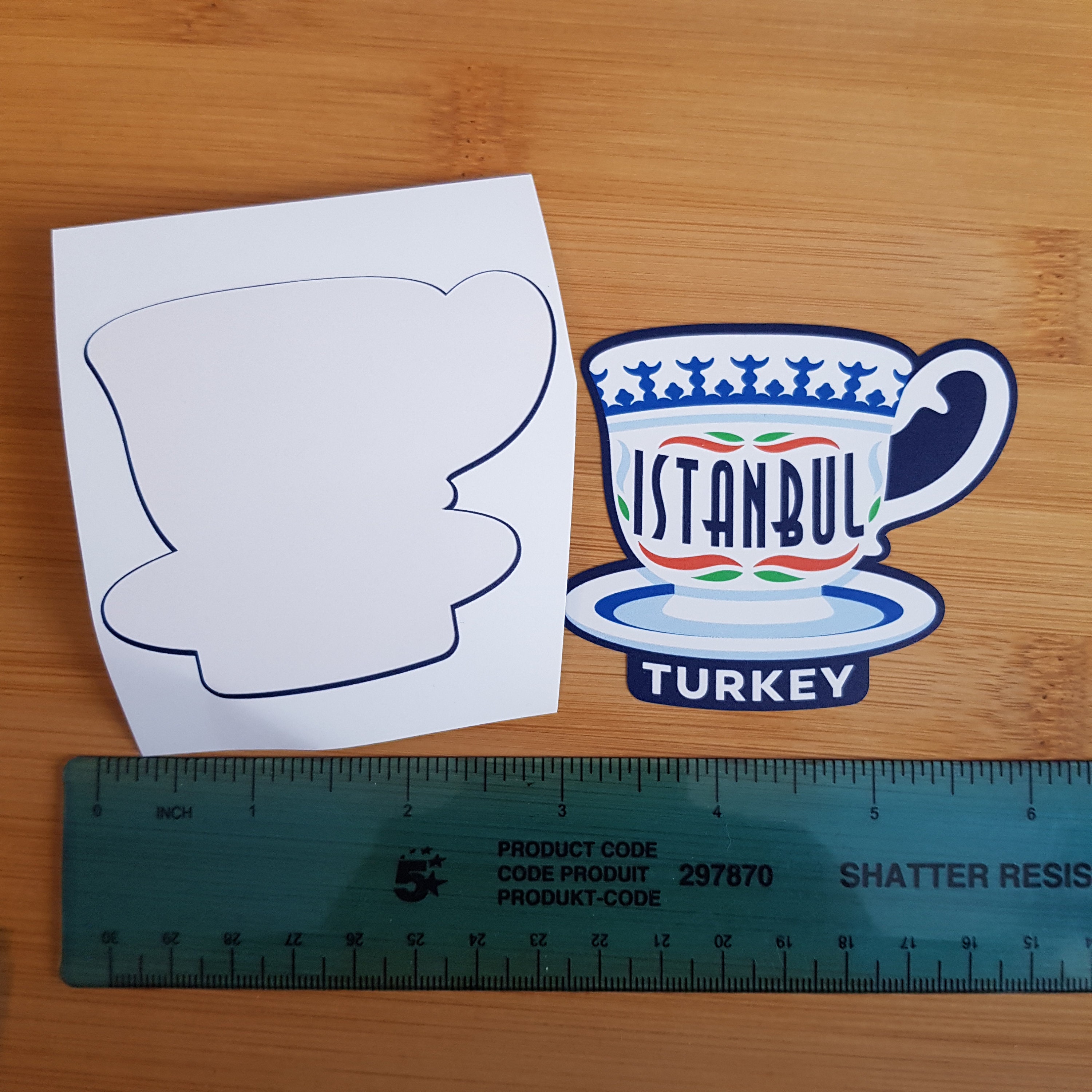 Istanbul Turkey Vinyl Sticker Travel Diary Luggage Decal - Etsy