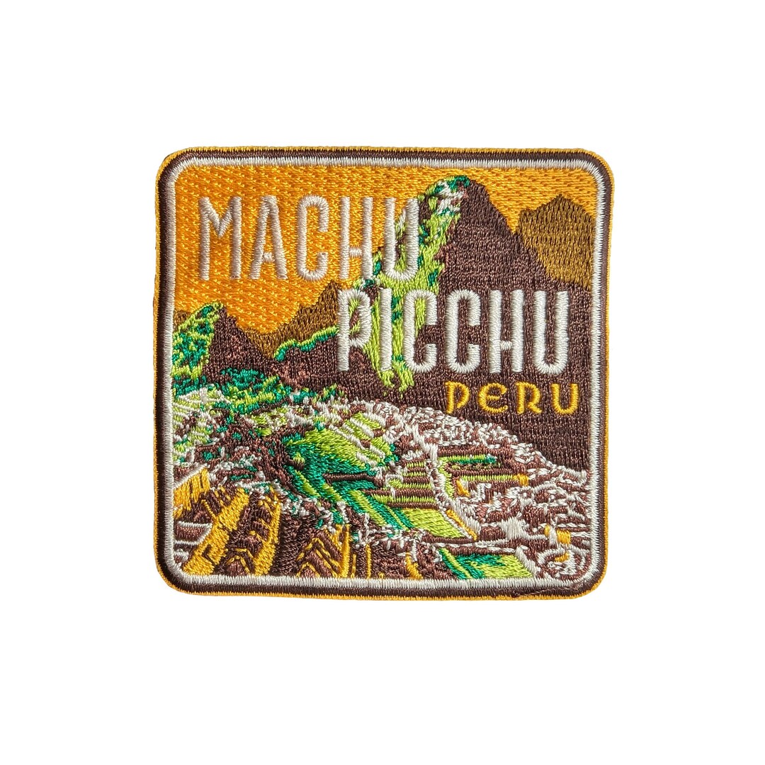 Machu Picchu Peru Travel Patch Embroidered Iron on Sew on Badge ...