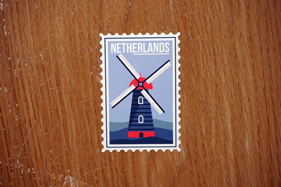 Netherlands Vinyl Sticker Decal, Scrapbook, Waterbottle, Luggage ...