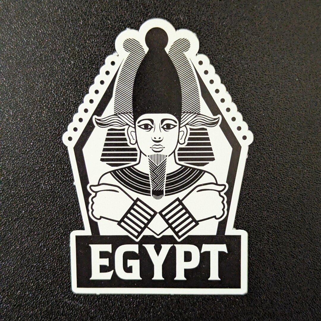 Egypt 3" Vinyl Sticker Decal for Luggage, Waterbottle Laptop Scrapbook ...
