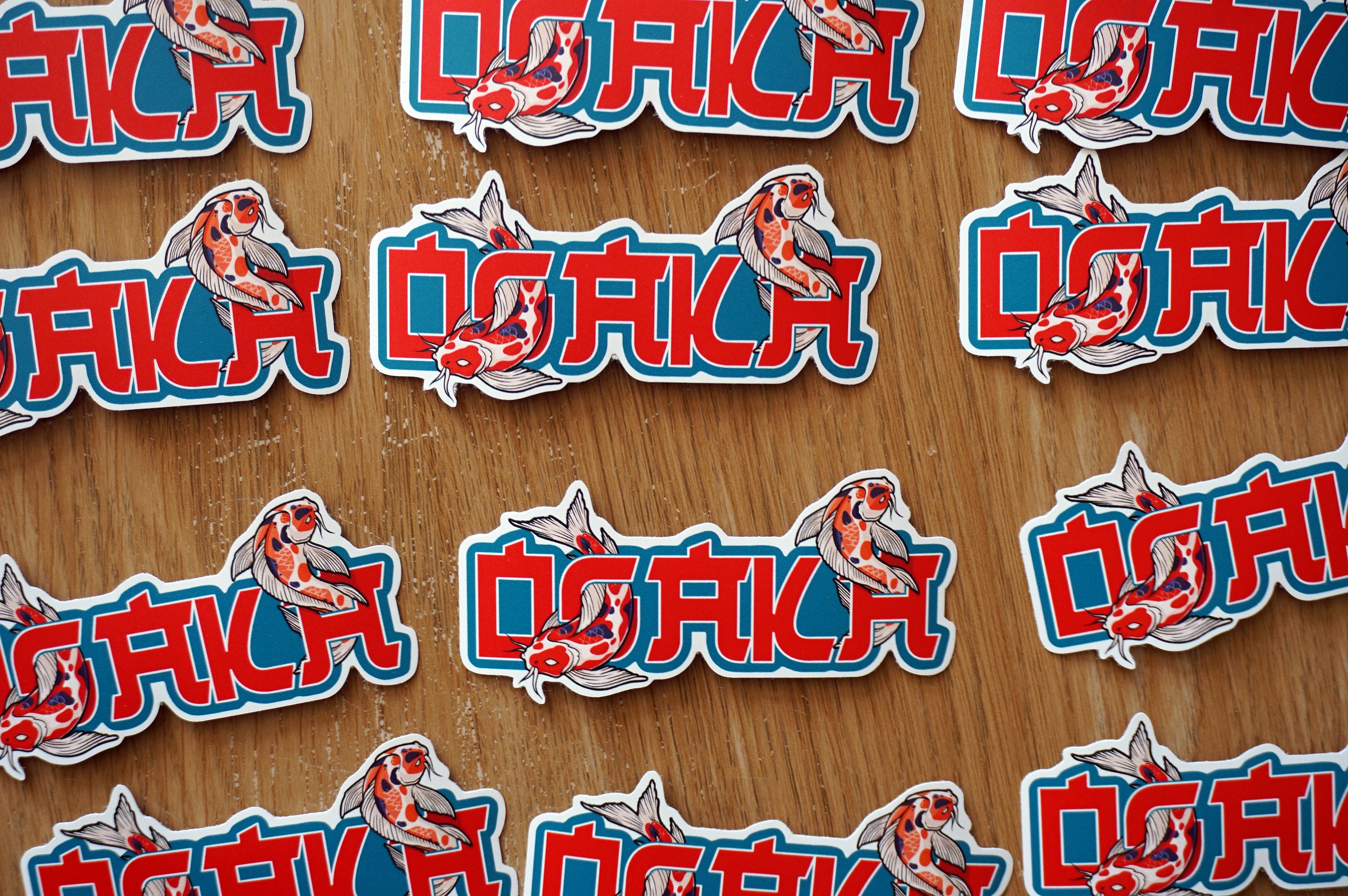 Osaka Japan Vinyl Sticker Decal Luggage Laptop Notebook - Etsy