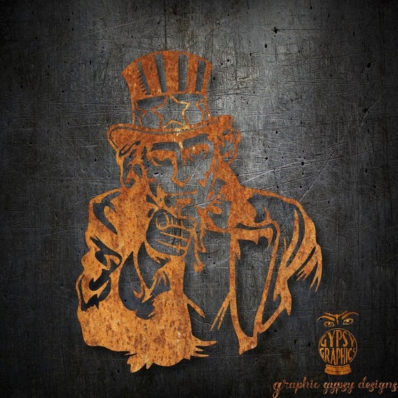 Uncle Sam Svg Dxf Png Graphics Clipart Patriotic Svg USA - Etsy