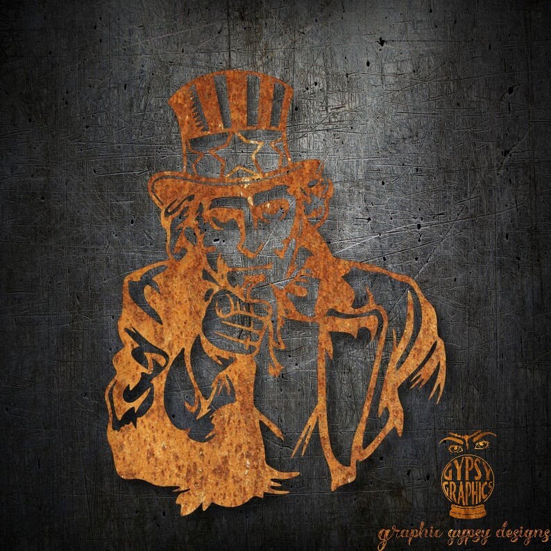 Uncle Sam Svg Dxf Png, Graphics Clipart, Patriotic Svg, USA Silhouettes ...