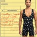 Mens Wrestling Singlet Sewing Pattern | Mens Body Suit Sewing Pattern ...