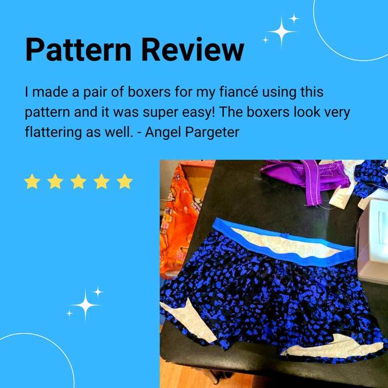 Mens Boxer Briefs Sewing Pattern Underwear Sewing Pattern Mens Sewing ...