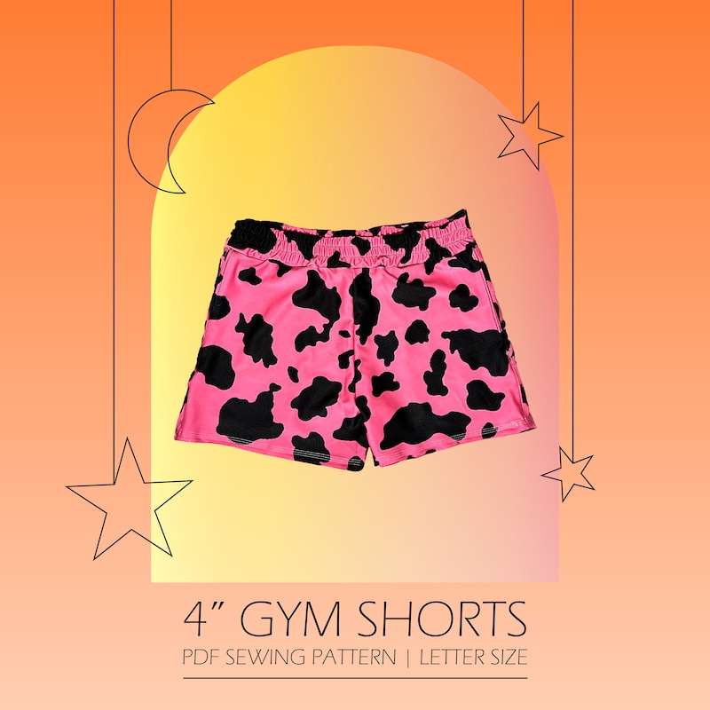 Yoga Shorts Pattern - Etsy