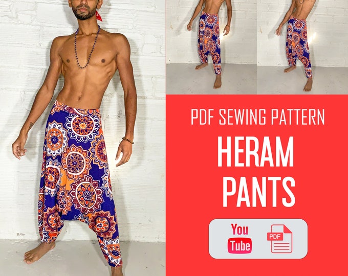 4 Inch Mens Gym Shorts Sewing Pattern With Video Tutorial | Sewing Pattern for Men | Digital ...