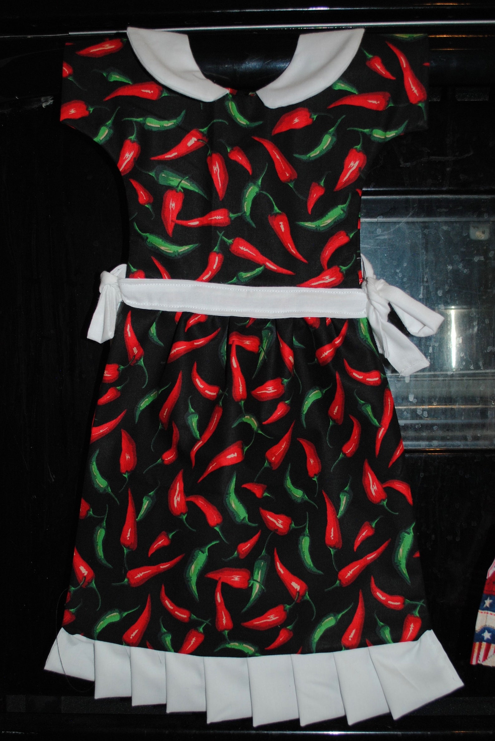 Hanging Oven Dress Kitchen Towel Pdf Sewing Pattern | DIY Kitchen Towel ...