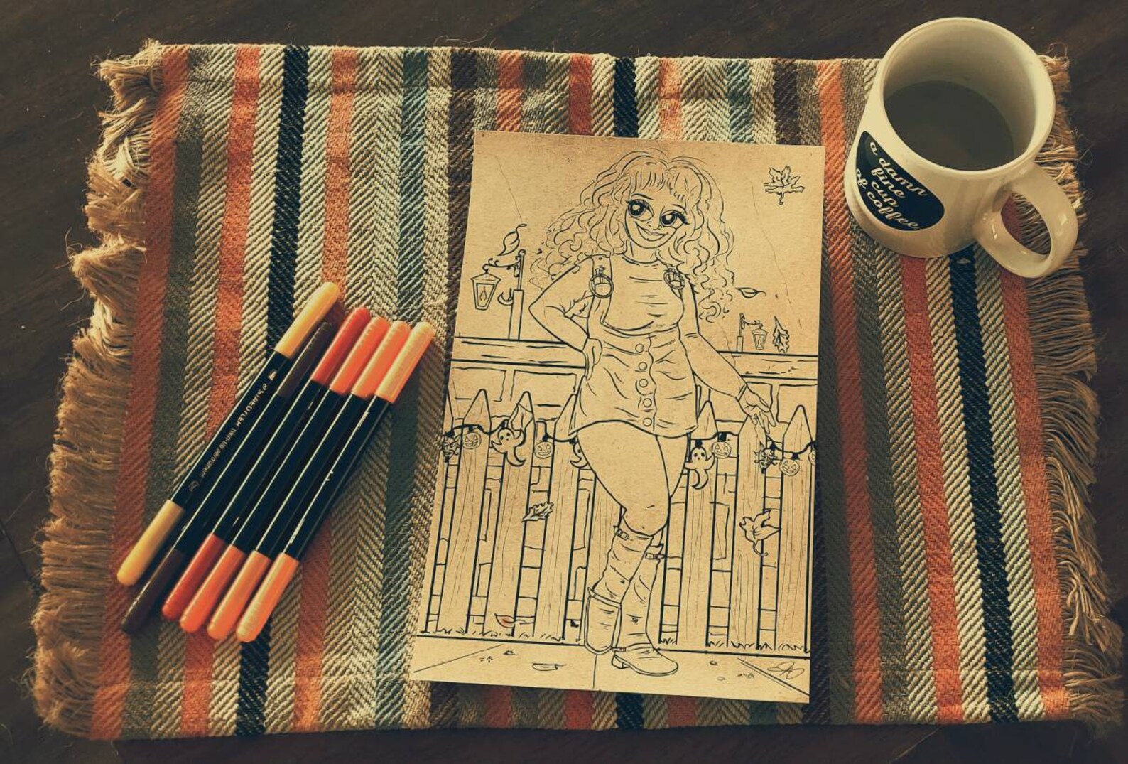 Fall 2020 A Sprinkle coloring Page - Etsy