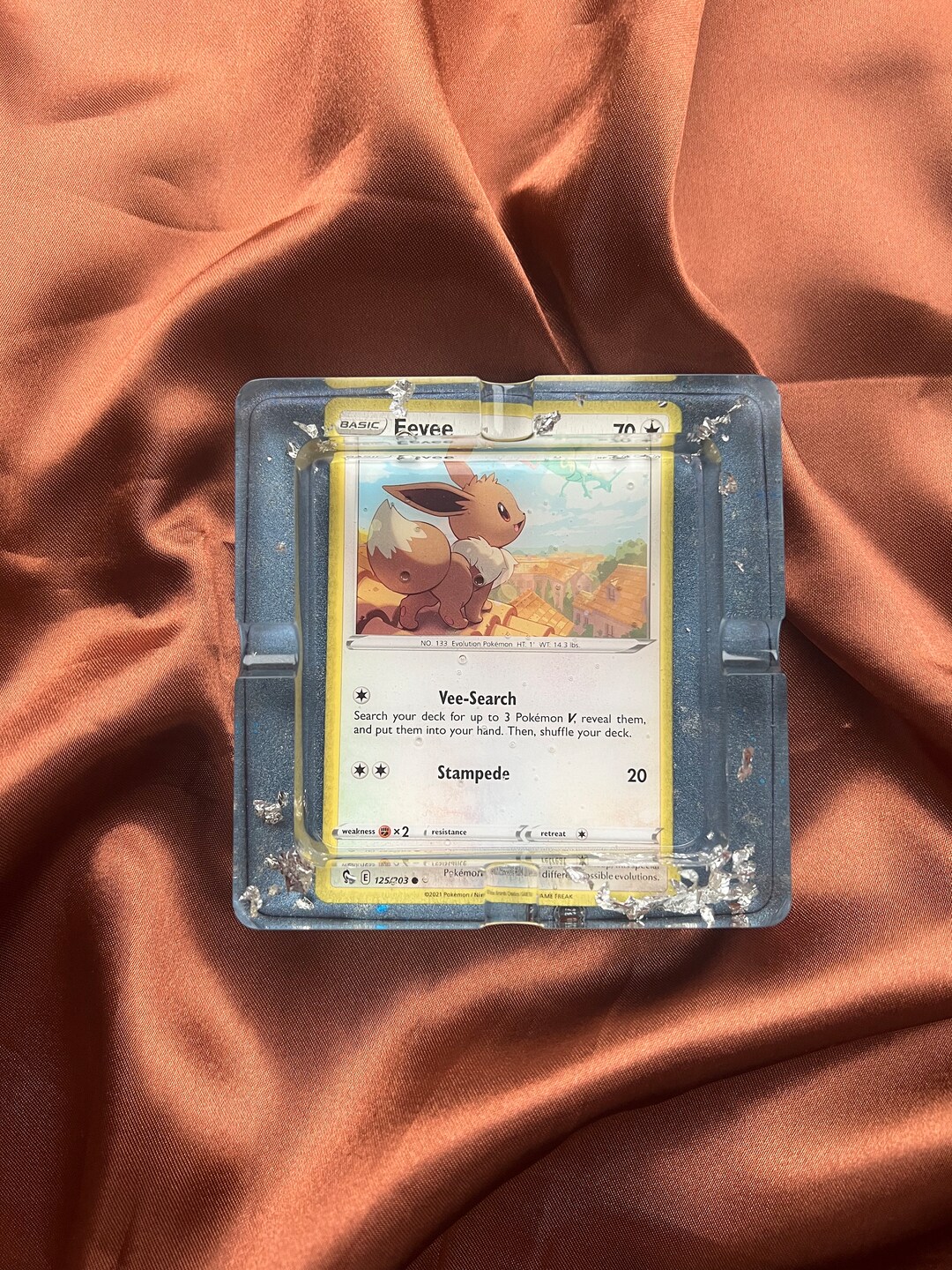 Epoxy Resin Ashtray Pokemon Card Pikachu Gift Idea - Etsy