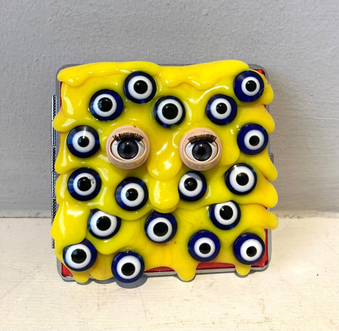 Evil Eye & Blinking Eyes Cigarette Case Card Wallet Coin Purse - Etsy