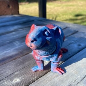 Rat Fidget Toy - Fun Articulated 3D Printed Animal Figurine - Etsy