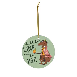 Muppet Christmas Carol: Light the Lamp Ceramic Ornament - Etsy