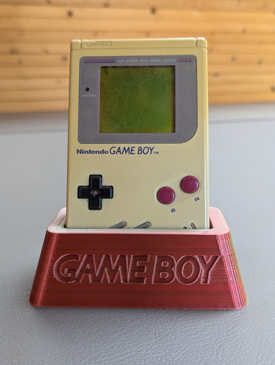 Game Boy Display Holder - 3d Printed Display - Home Decor - Etsy
