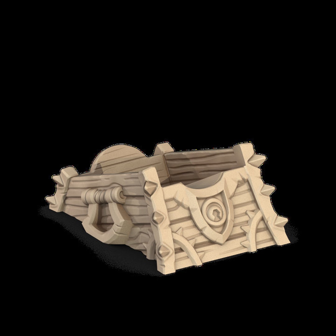 TCG Card Holder 3d Printed Chest of Legends Premium Trading Card Deck ...