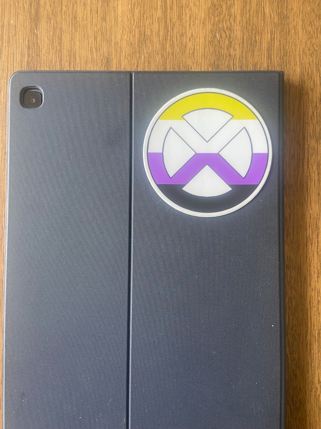 Mutant Pride Non-binary Flag Sticker - Etsy
