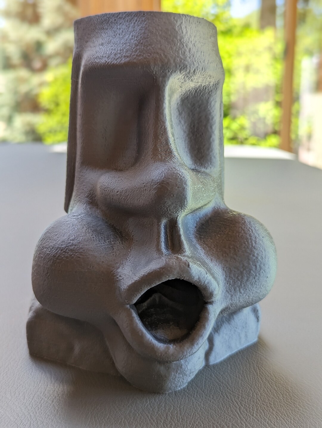 3D Printed Moai Dice Tower With Holder - Dnd Gaming - Etsy
