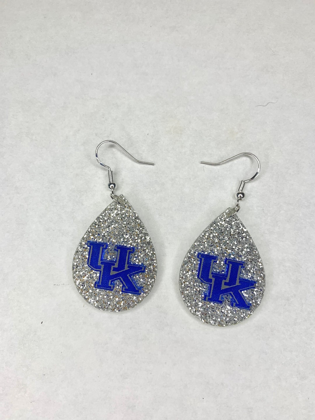 Kentucky Earrings | Kentucky Wildcats | Sports Earrings | Blue and ...