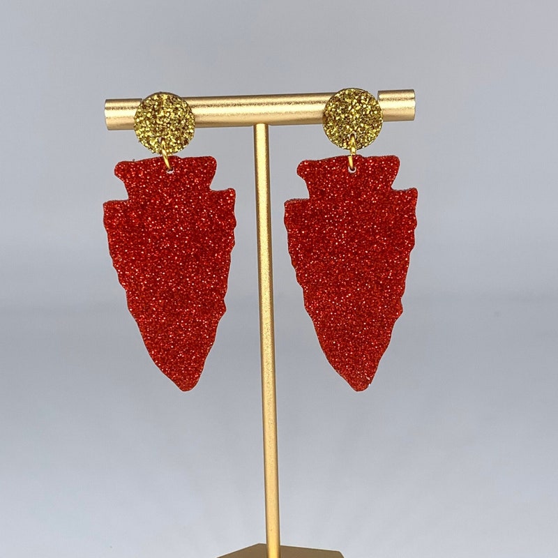 Kansas City Chiefs Earrings - Etsy