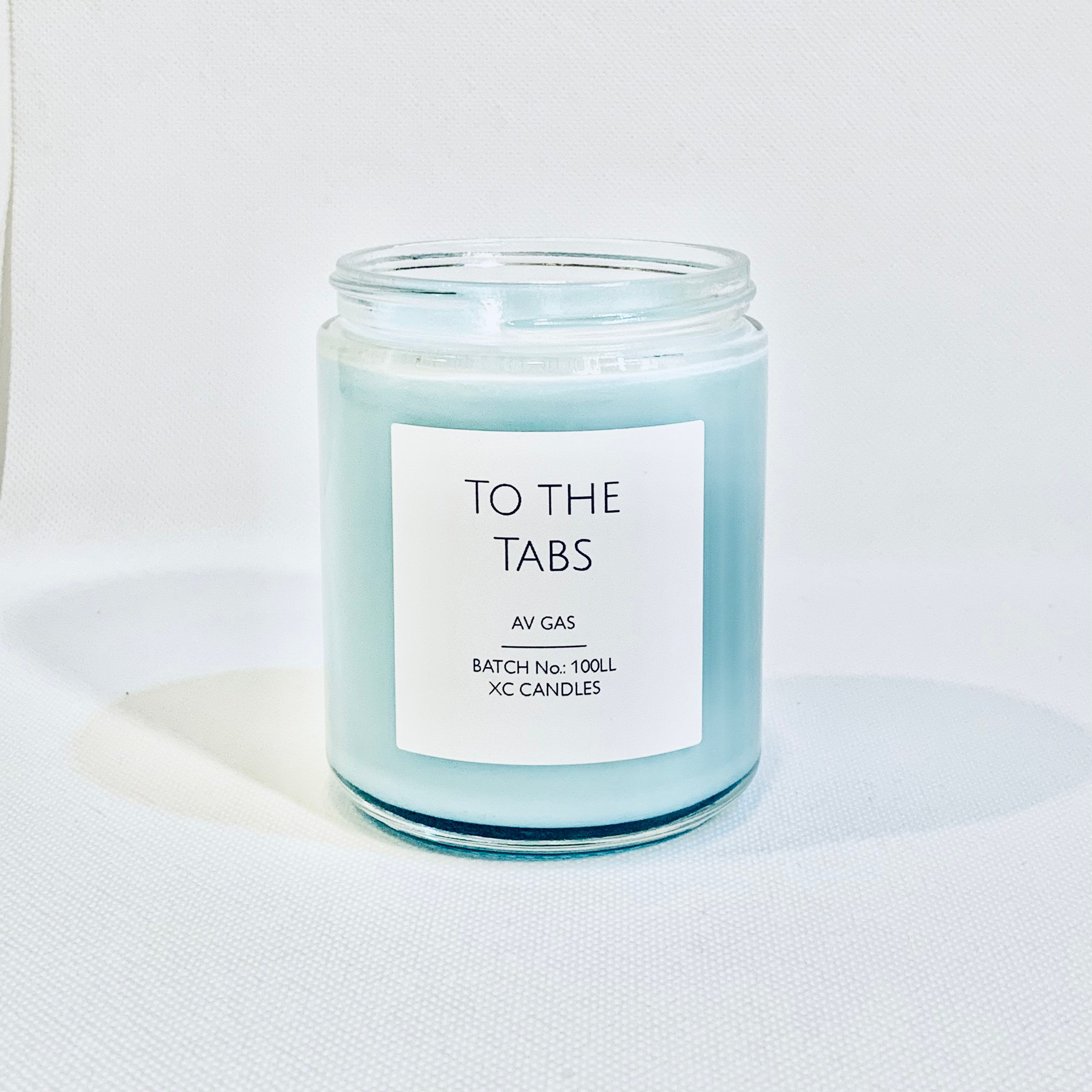 TO THE TABS Av Gas: Airplane Candle Scented Soy Candle - Etsy