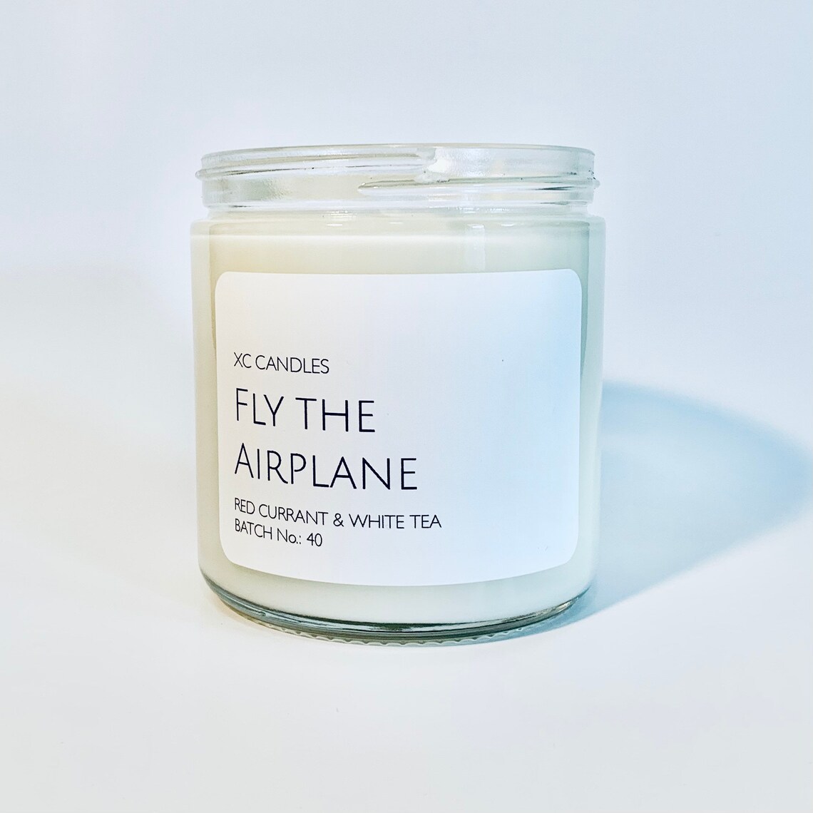 FLY THE AIRPLANE White Currant: Airplane Candle Scented Soy | Etsy
