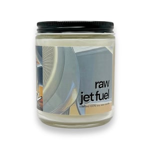 JET FUEL in the MORNING — Airplane Candle, Jet Fuel Candle, Pilot Gift ...