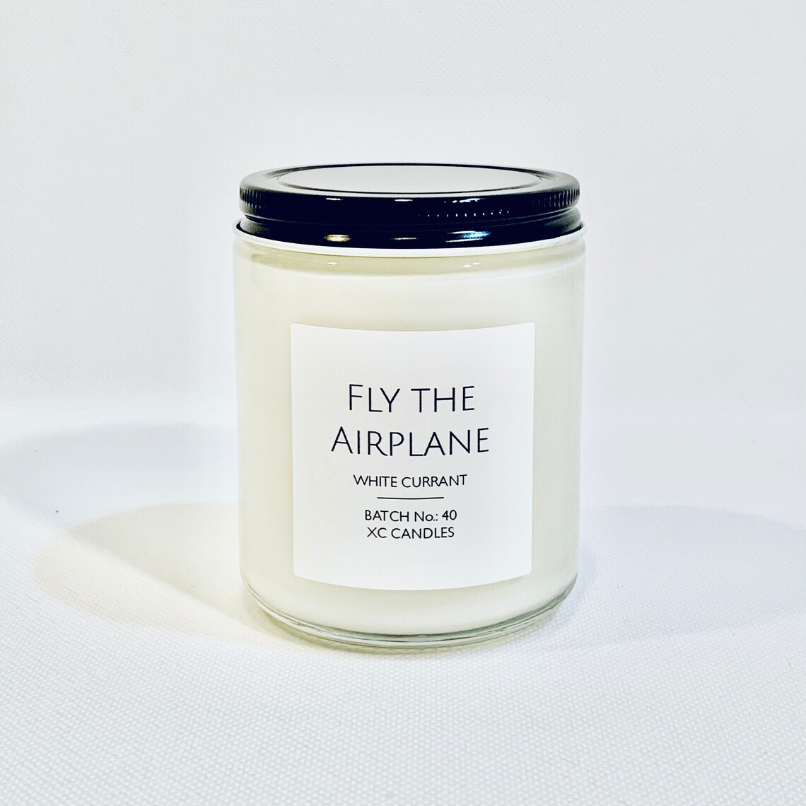 FLY THE AIRPLANE White Currant: Airplane Candle Scented Soy | Etsy