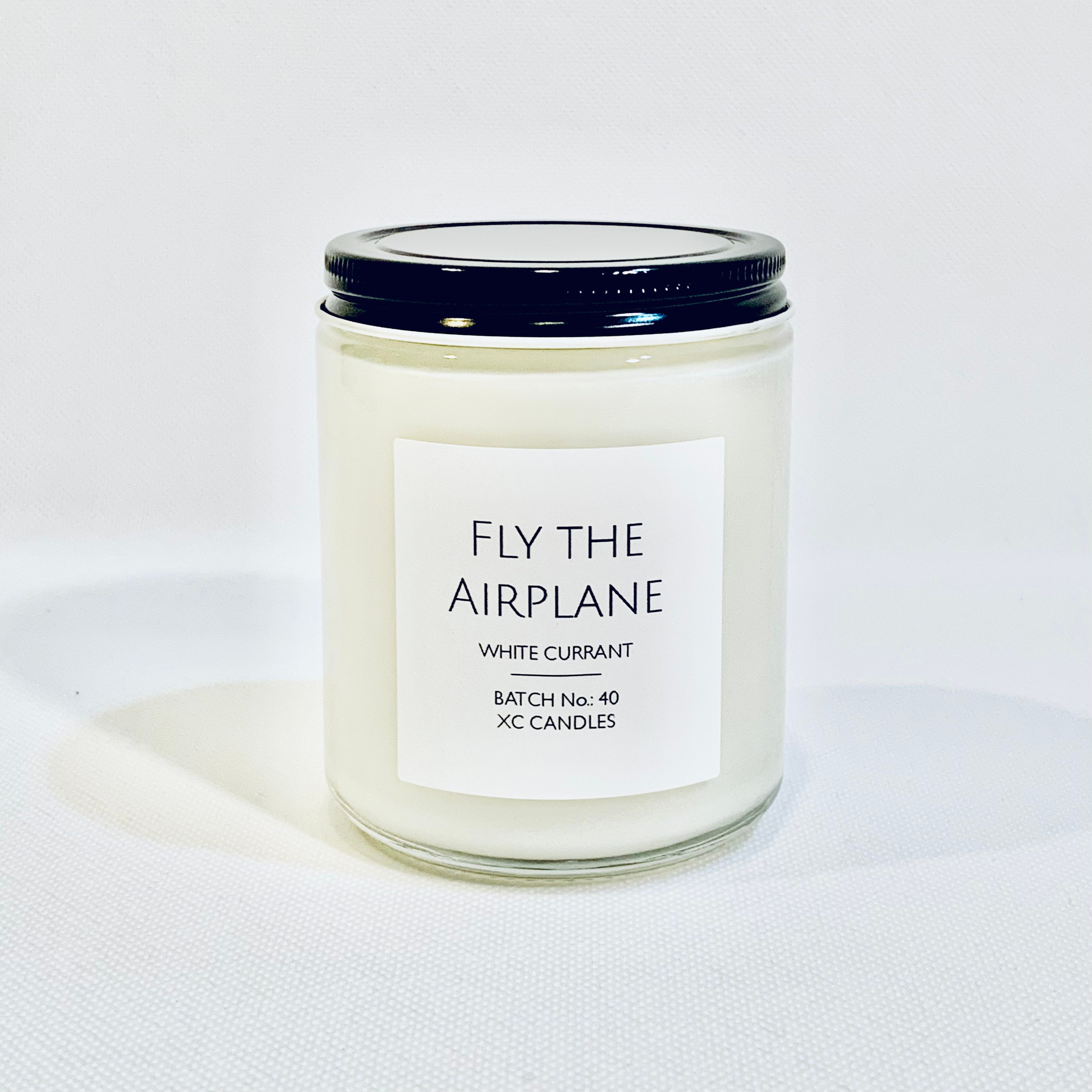 FLY THE AIRPLANE White Currant: Airplane Candle Scented Soy - Etsy