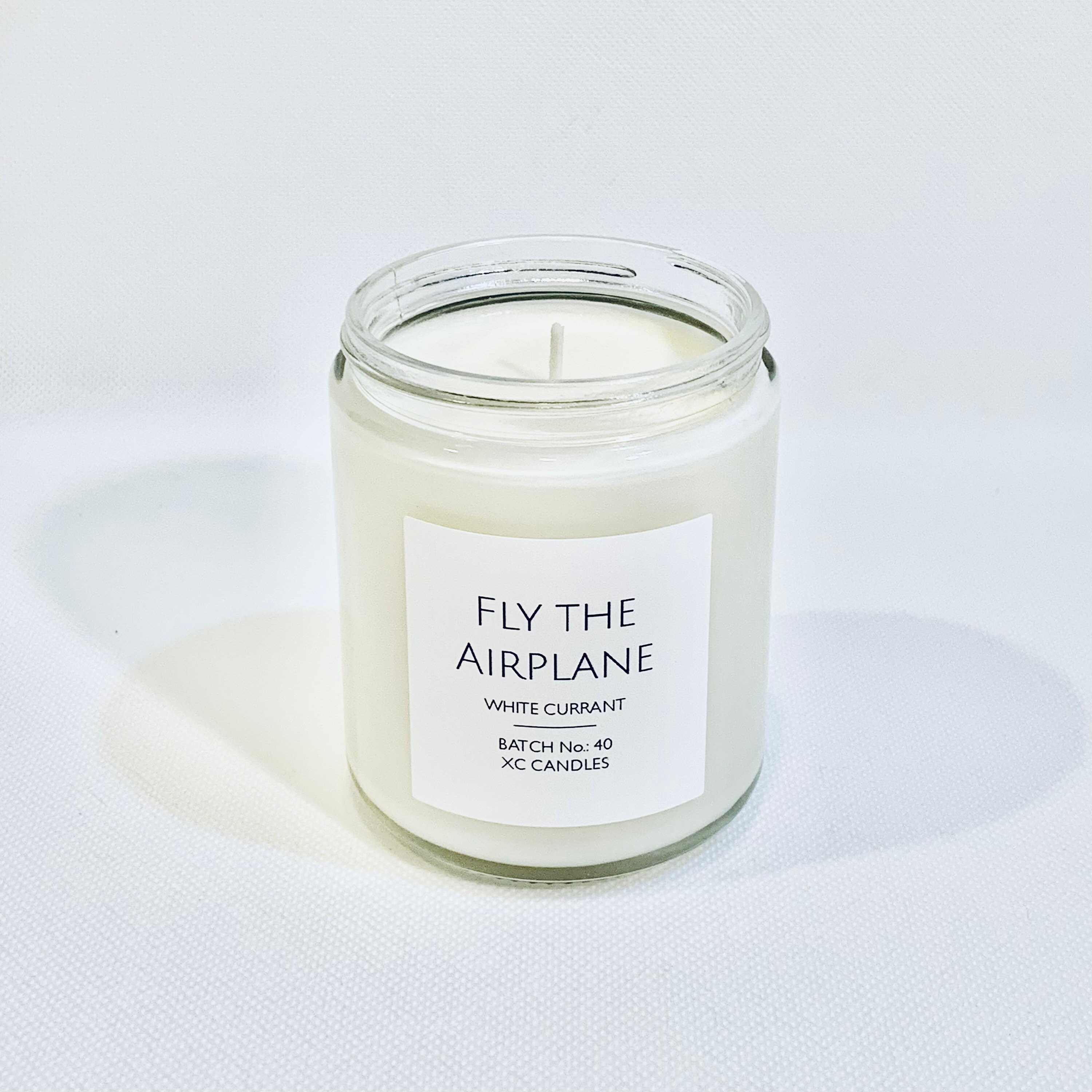FLY THE AIRPLANE White Currant: Airplane Candle Scented Soy - Etsy