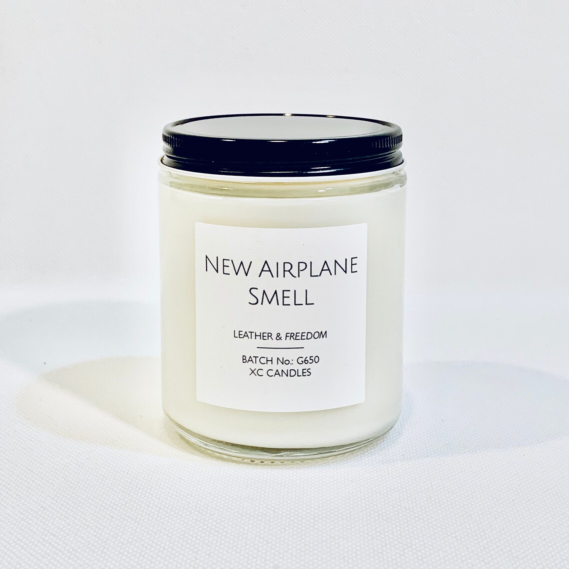 NEW AIRPLANE SMELL Leather & Freedom: Airplane Candle - Etsy