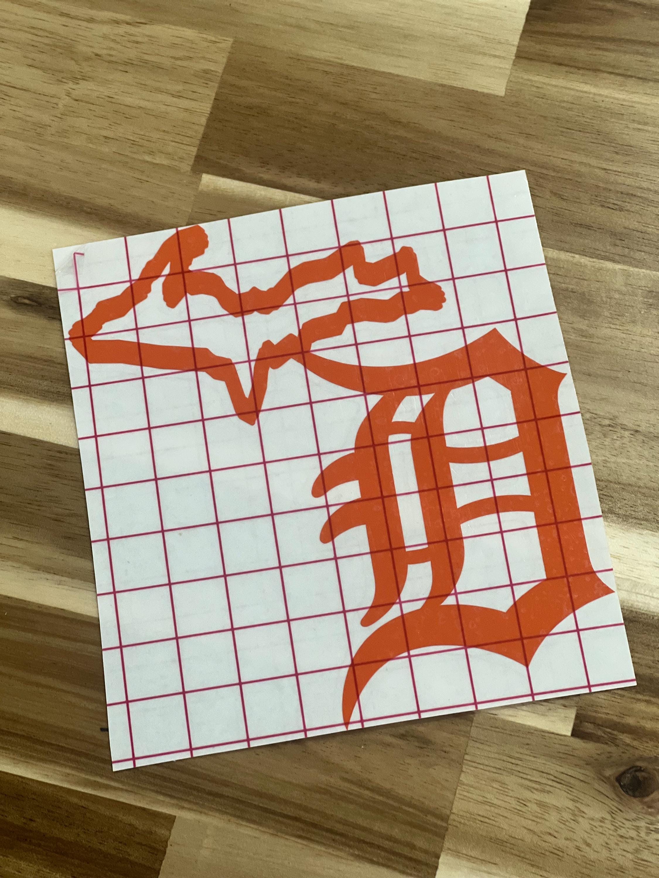 Michigan Detroit Tigers UP Vinyl Decal - Etsy