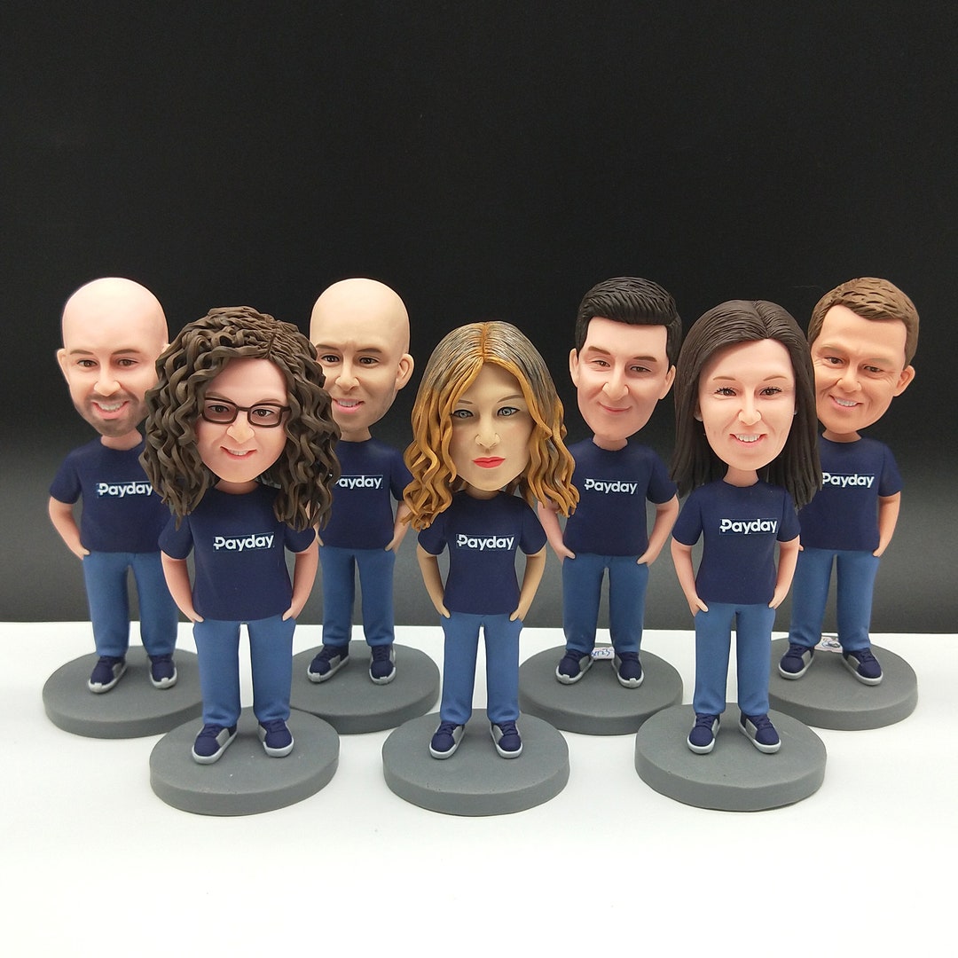 Personalized Custom Bobbleheads, Custom Company Employee Bobblehead ...